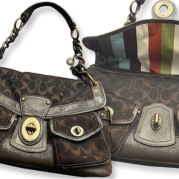Coach | Bags | Vintage Coach 65th Anniversary Legacy Signature Series ...